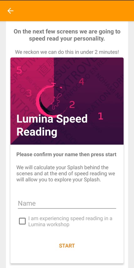 What is Taster Splash/Speed Reading? How does it compare to Lumina Spark?