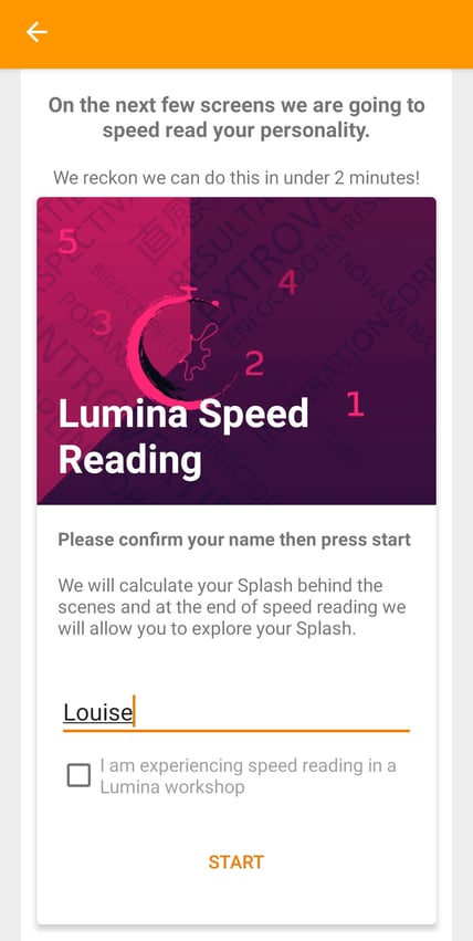 What is Taster Splash/Speed Reading? How does it compare to Lumina Spark?