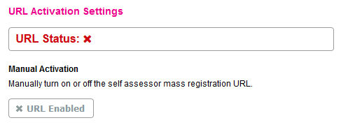 How do I disable or enable a project URL?