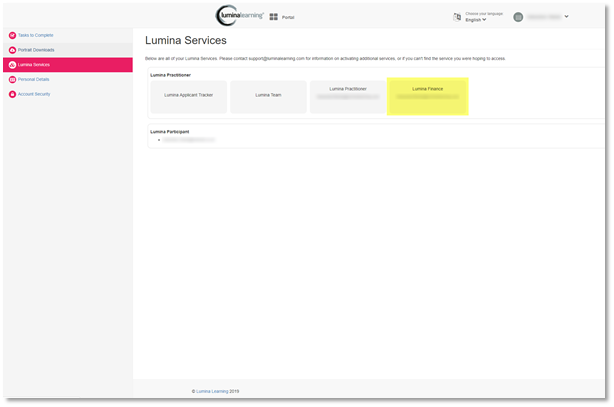 How do I navigate to the Lumina Payment System?