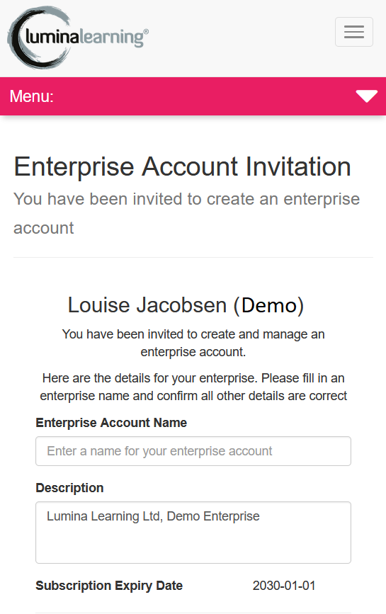 How to create and manage an Enterprise (for Enterprise Owners)